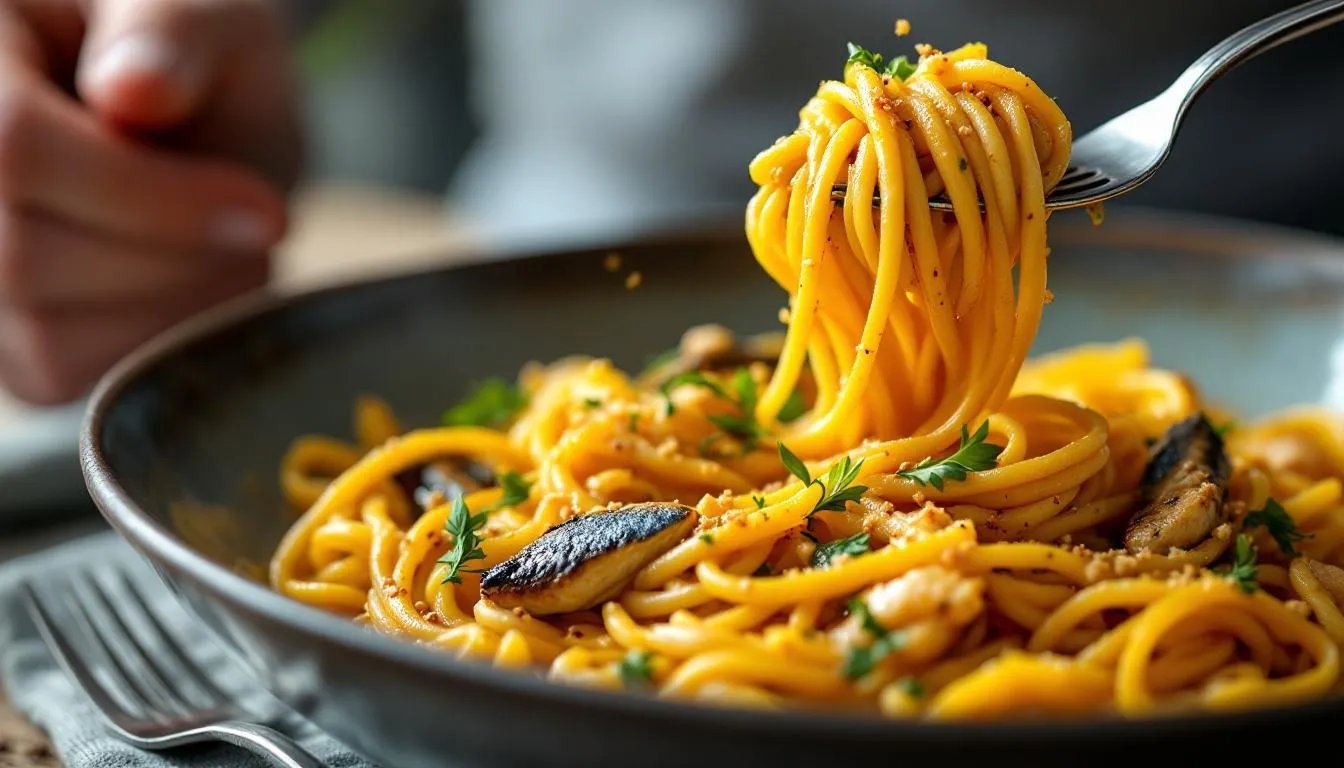 Pasta con le sarde alla palermitana e finocchietto selvatico fresco: la ...